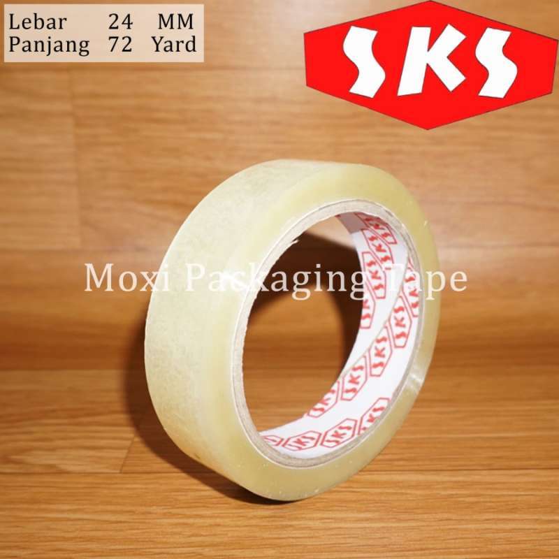 Promo Isolasi Bening 1 Inch 72 Yard Solatip Solasi Selotip Diskon 2% Di ...