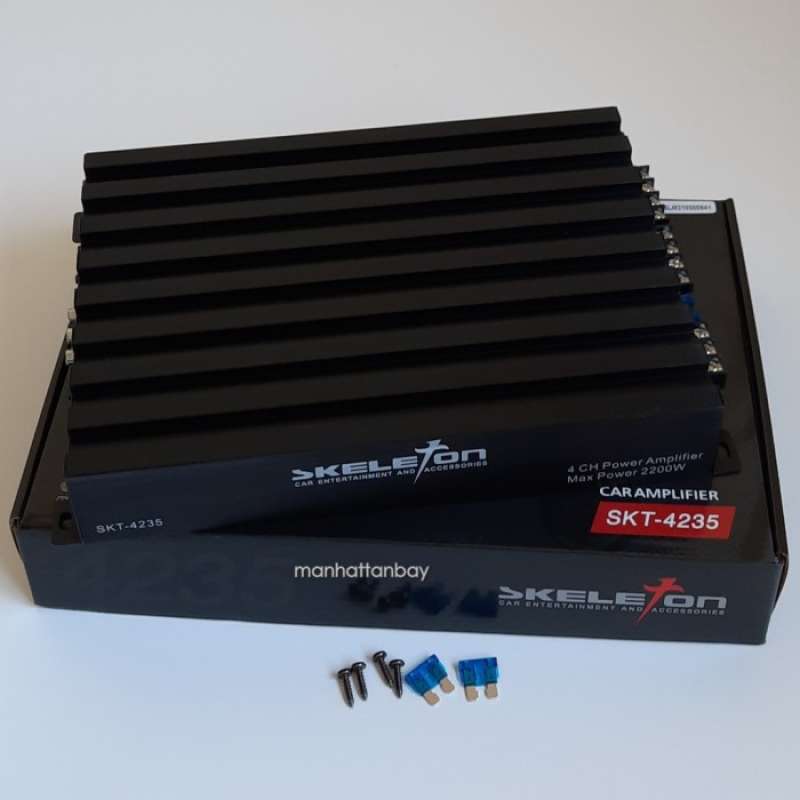 Jual Power Amplifier Mobil Skeleton 4 Channel Di Seller Tombstone ...