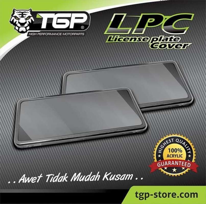 Jual Cover Plat Nomor Motor Tgp (bening) Cembung Di Seller Regstore ...