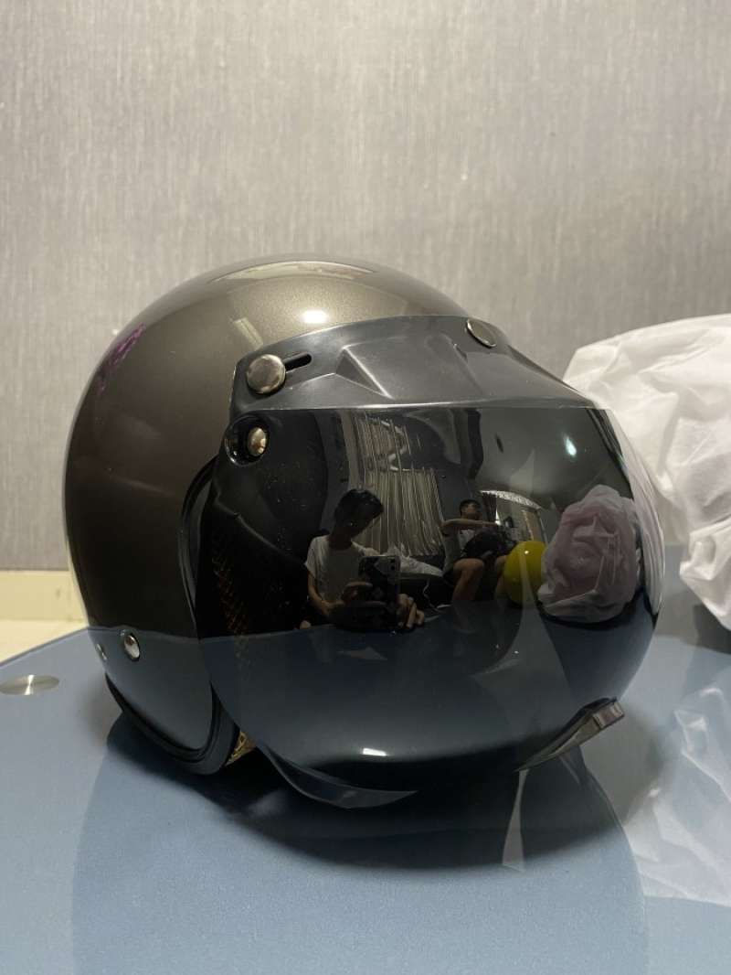 Jual Jmc Helm Anak Classic Retro Bogo Helm Anak Lucu Aman Dan Ringan ...