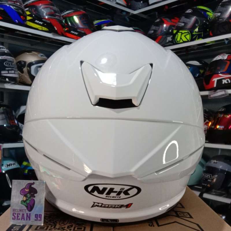 Jual Helm Nhk Mark 1 Single Visor Solid All Warna Full Face Original ...