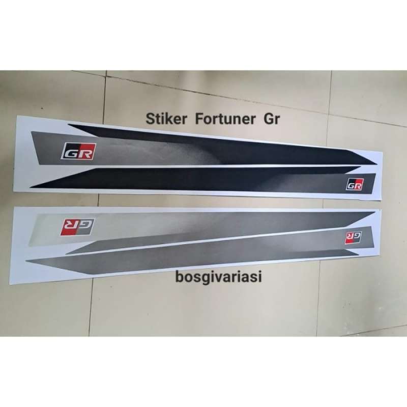 Jual Stiker Gr Fortuner 2022 / Stripping Fortuner 2022 Di Seller ...