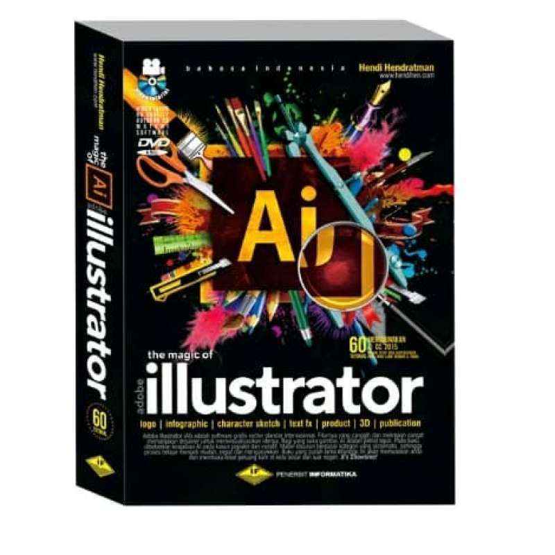 Promo Buku Termurah The Magic Of Adobe Illustrator Original Diskon 23% ...