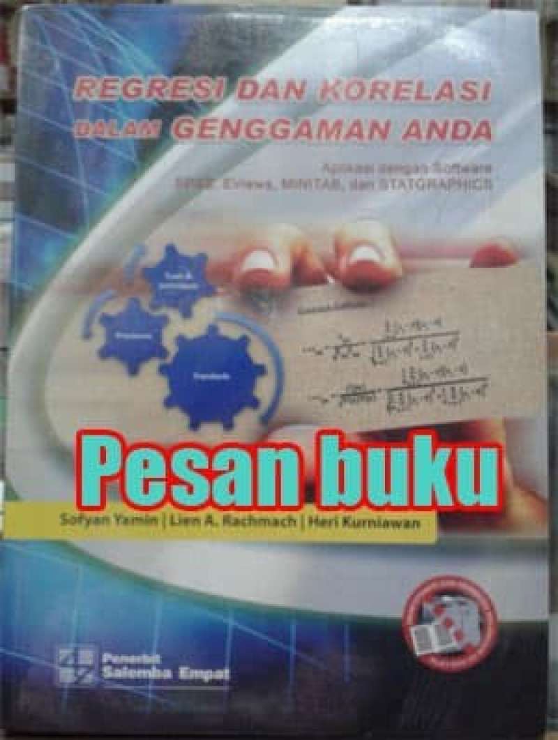 Promo Buku Regresi Dan Korelasi Dalam Genggaman Anda: Aplikasi Dengan Softwa Diskon 23% Di ...