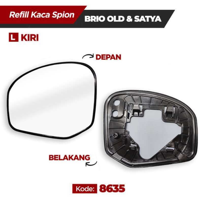 Jual Kaca Spion Refill - Spion Mobil Brio Satya 2012 Hingga 2022 Di ...