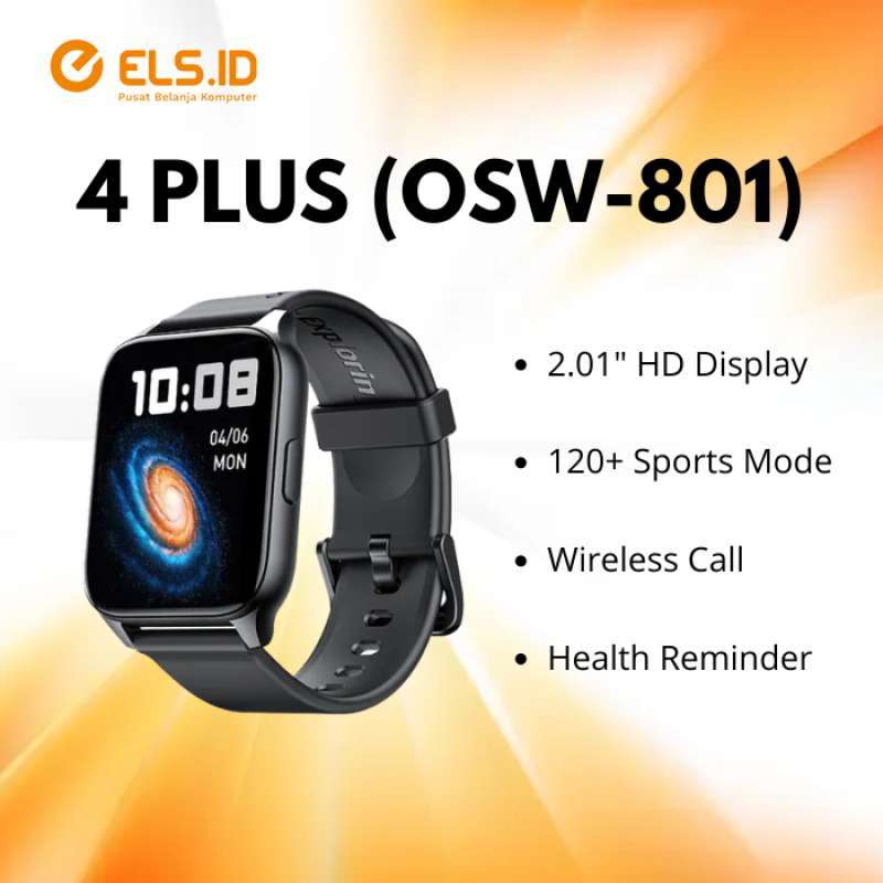 Promo Oraimo Smart Watch 4 Plus 2.01 Ip68 (osw-801) Diskon 8% Di Seller ...