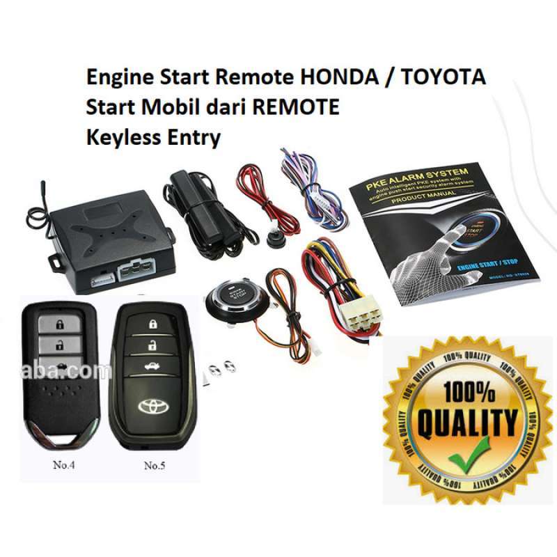 Jual Engine Start Stop Button Passive Keyless Entry - Toyota Di Seller ...
