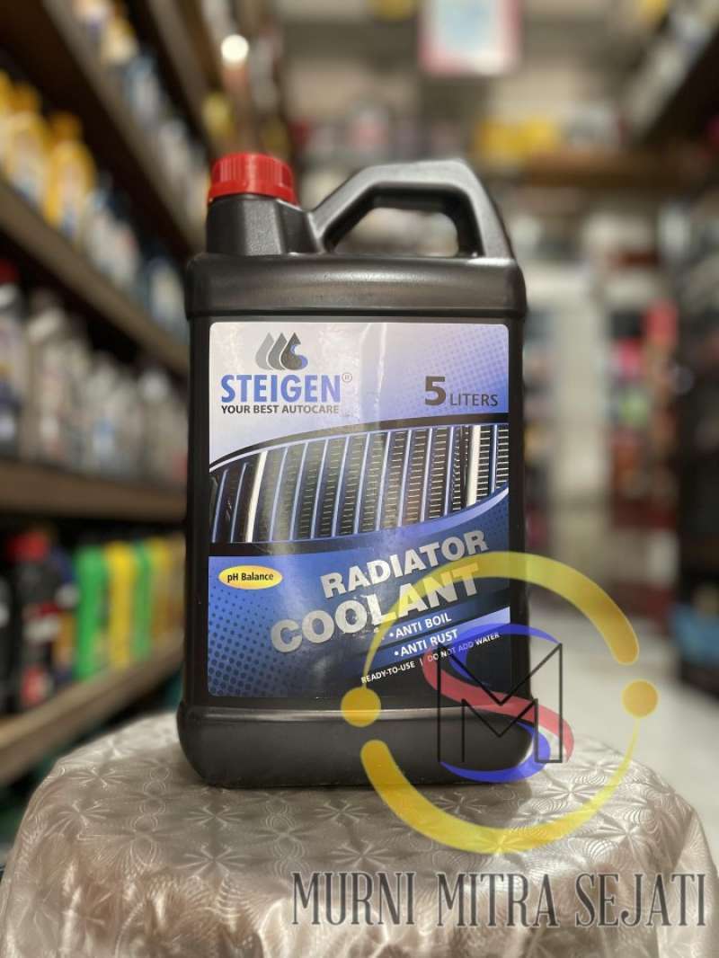 Jual Steigen Cairan Radiator Cool Coolant Air Merah & Hijau 5 L Di ...