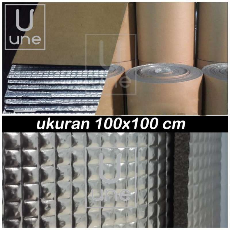 Jual Peredam Aluminium Foil / Peredam Ruangan / Peredam Panas 1x1 Meter ...