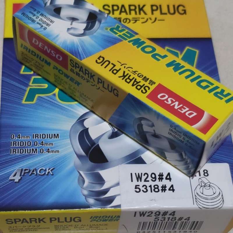 Jual Busi Iridium Dingin Ninja 150 R Rr Ss 2 Tak Denso Iridium Power ...