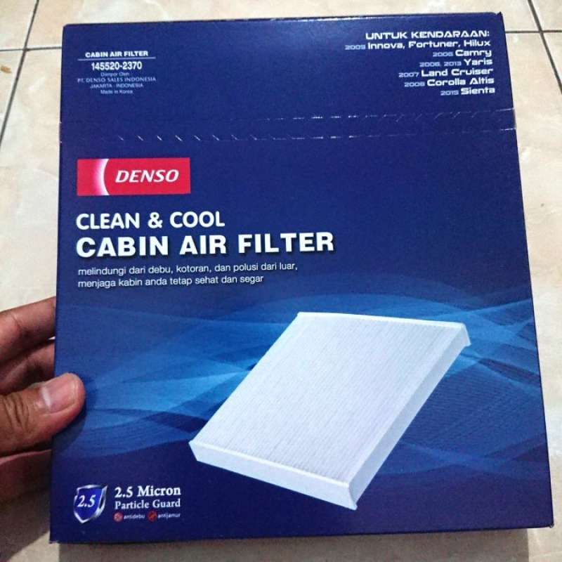 Jual Denso Cabin Filter Ac Innova, Fortuner, Hilux 145520-2370 Di ...