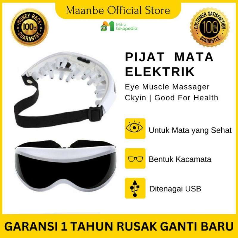 Promo Alat Terapi Pijat Mata Mata Elektrik Original Diskon 23% Di Seller Leomord Store - Kebon ...