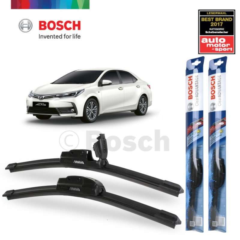 Jual Wiper Mobil Frameless Toyota Altis Sepasang Bosch Clear Advantage Di Seller Regstore ...