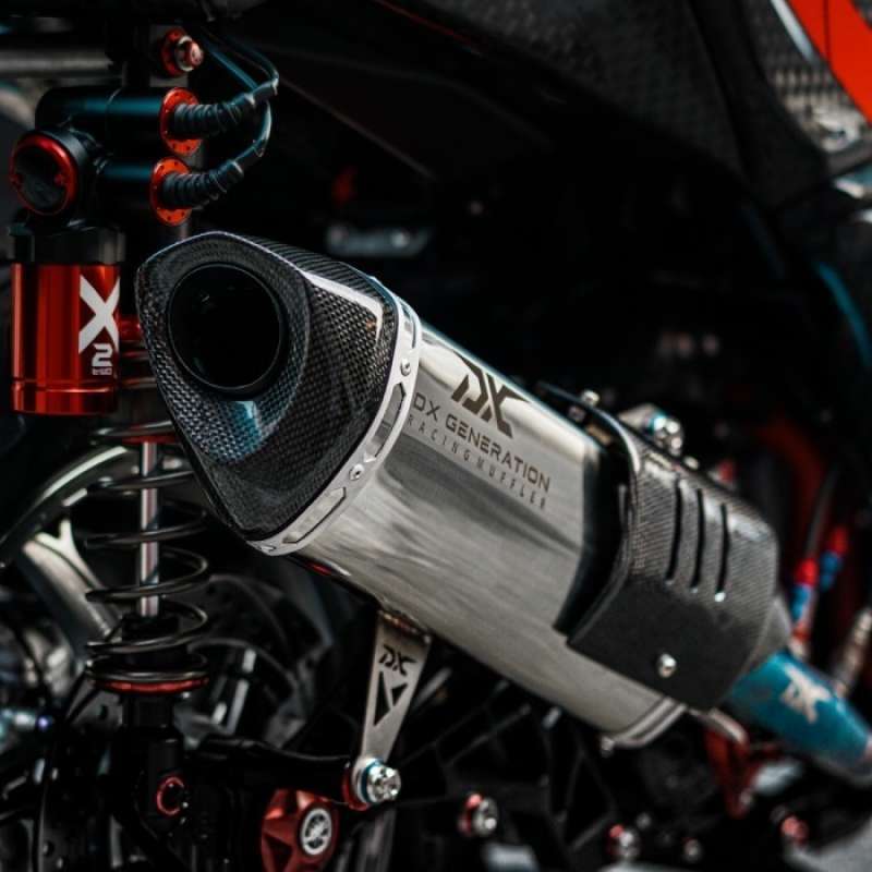 Jual Knalpot Dx Rvr Long Special Edition Fullsystem Xmax Forza Di ...