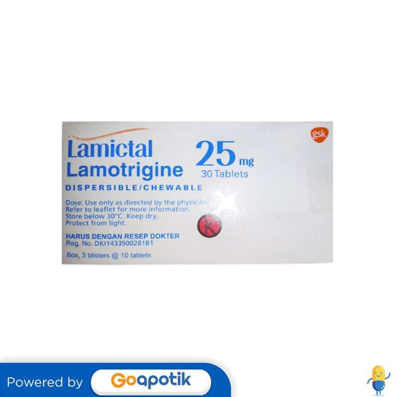 Lamotrigin Tablet 25 Mg Lengkap Harga Terbaru Juli 2024 | Blibli