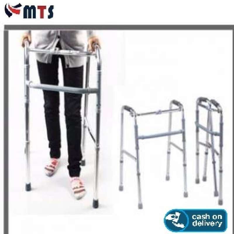 Promo Walker Tanpa Roda Bisa Lipat / Tongkat Bantu Jalan / Walker ...