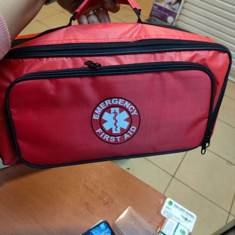 Promo Tas Emergency Kit P3k Model Selempang + Isi Obat P3k Type B ...