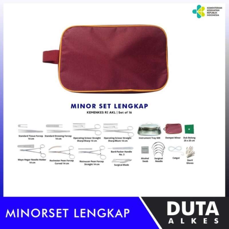 Promo Minor Set Lengkap / Set Bedah Minor Lengkap Diskon 23% Di Seller ...