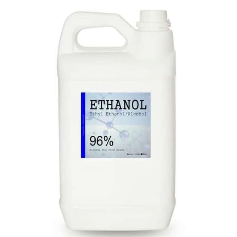 Promo Ethanol Pure - Alkohol 96% @5 Liter | Hospital Grade Diskon 23% ...