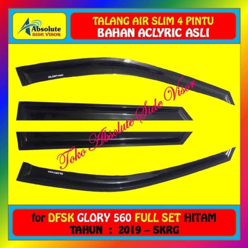 Promo Talang Air (4 Pintu) Dfsk Glory 560 2019 Up - Model Slim - Hitam Diskon 23% Di Seller ...