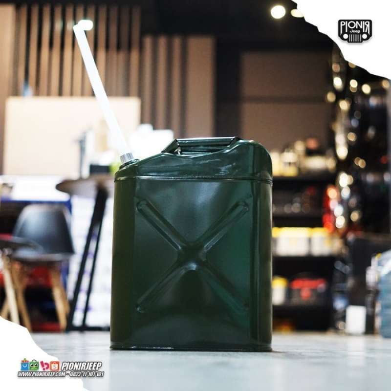 Promo Jrigen Jerigen Besi Militer Jerrycan Bensin Solar 20l Bukan ...