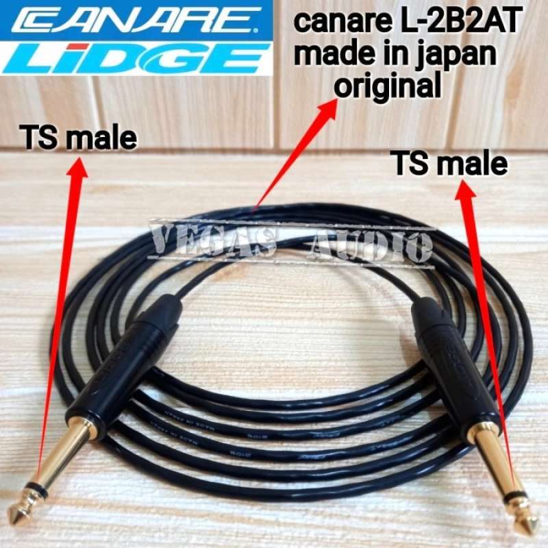 Promo Kabel Instrument Jack Lidge Mono 6.5mm To 6.5mm Original 10-15m ...