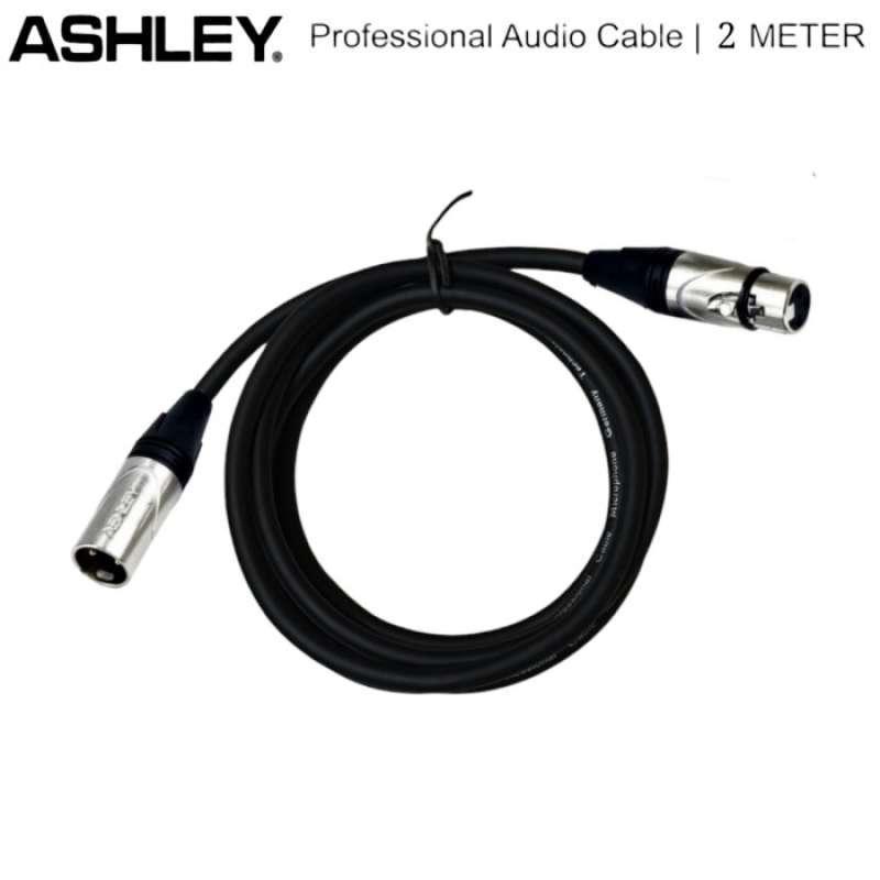 Promo Ashley Kabel Audio Xlr Male To Female Kabel Mic Rainbow 8000 Xlr ...