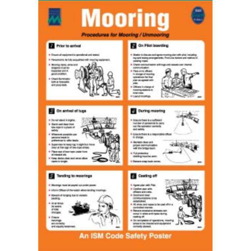 Promo Mooring Poster Impa 331564 Poster Kapal Imo Safety Ism Code ...
