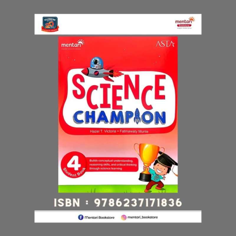Promo Science Champion Student Book || Buku Ipa/sains Sd Diskon 23% Di ...
