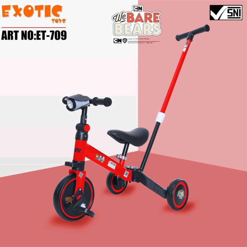 Jual Exotic Balance Bike Et 709 4in1 Sepeda Keseimbangan Anak Sepeda ...