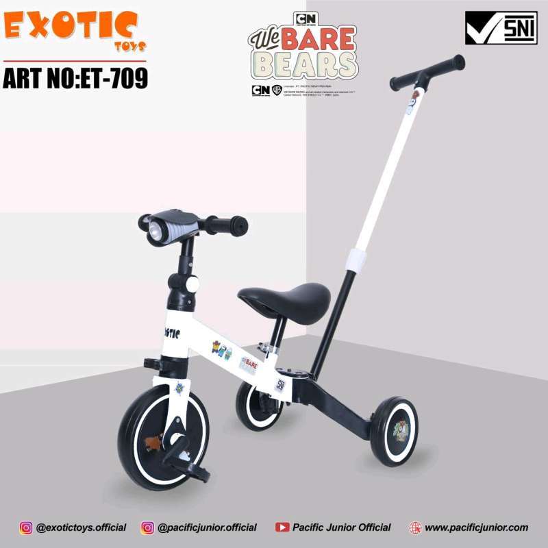 Jual Exotic Balance Bike Et 709 4in1 Sepeda Keseimbangan Anak Sepeda Roda Tiga Anak Ada Dorongan ...