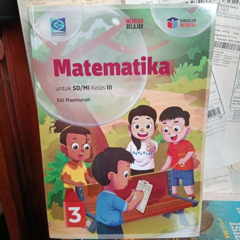 Promo Matematika Kelas 3 Sd Kurikulum Merdeka Grafindo Diskon 23% Di Seller Zawaru Store - Tanah ...