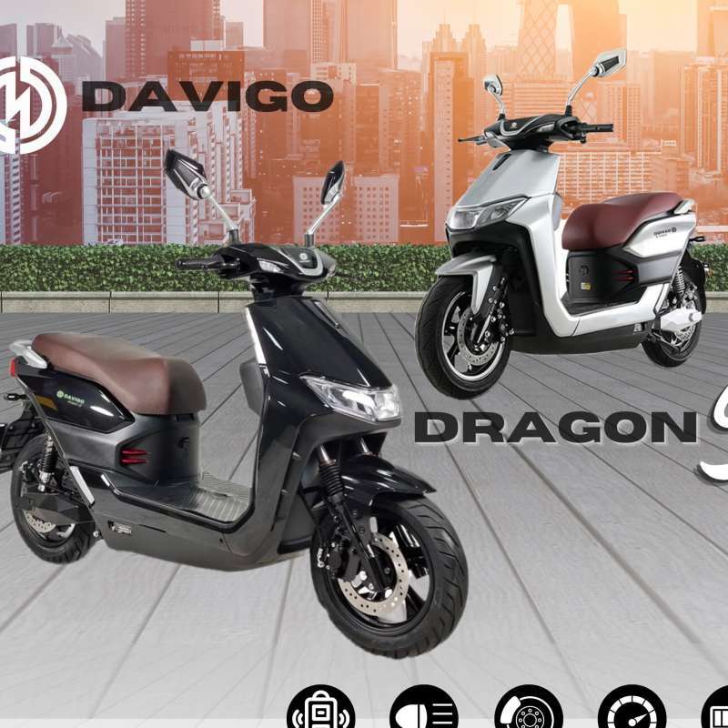 Jual Davigo Dragon S Motor Listrik Subsidi 7 Juta Otr Jabodetabek Di ...