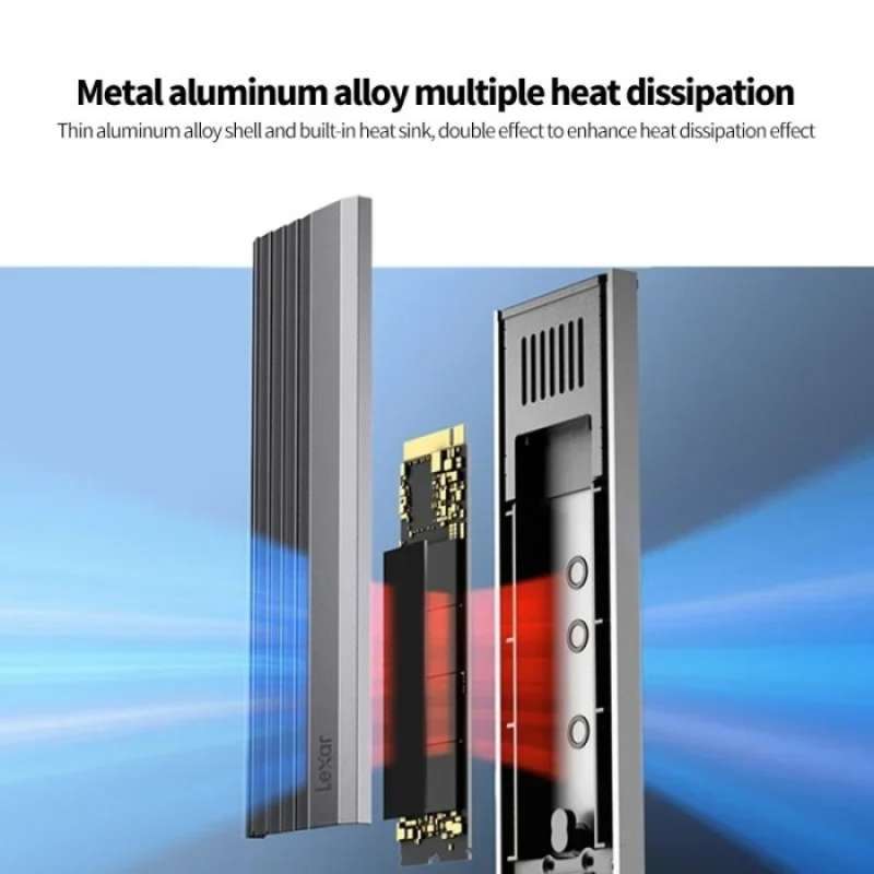 Jual Lexar E350 M.2 Ssd Nvme Enclosure Usb 3.2 Gen 2 Di Seller Vidsen ...