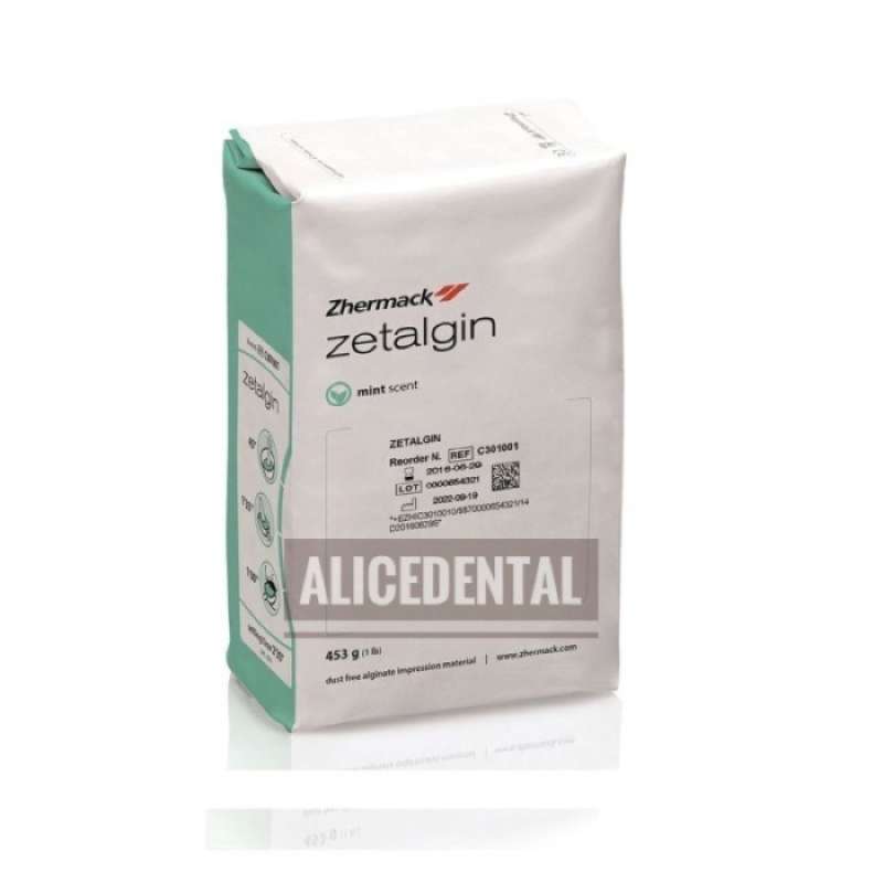 Jual Alginat Zhermack Zetalgin Dental Alginate Impression Bahan Cetak ...