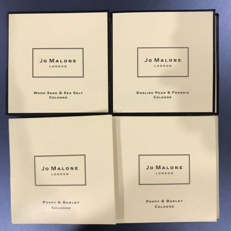Jual Jo Malone Cologne Samples Wood Sage Sea Salt English Pear Poppy ...