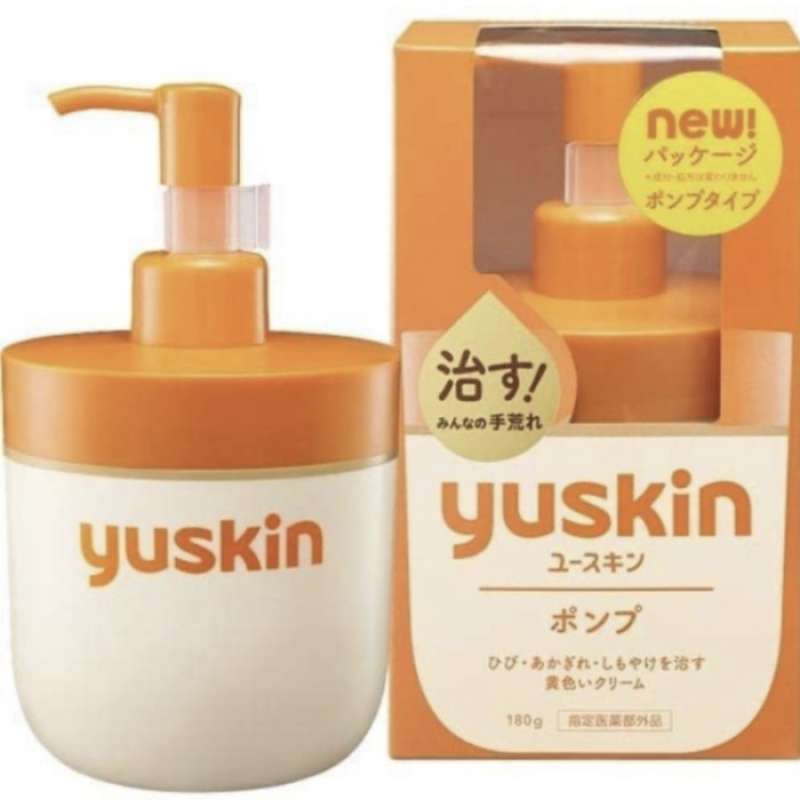 Jual Yuskin Cream Dry Rough Skin Kemasan Pump 180g /yuskin Skin Care Jepang Di Seller Suzuka ...