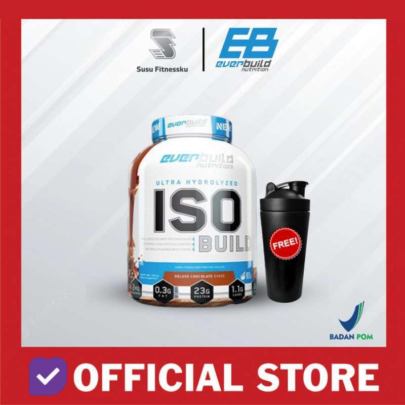 Promo Everbuild Iso Build 5 Lb Hydrolized Whey Protein Isolate Diskon ...