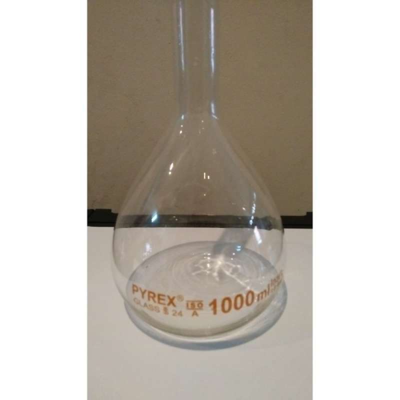 Promo Labu Ukur / Volumetric Flask 1000 Ml / 1 Liter - Rrc B Diskon 23% ...