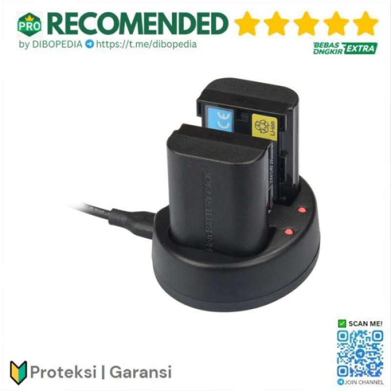 Promo Kingma Dual Battery Charger For 5d2 5d3 70d 60d 6d 7d 7d2 - Lp-e Diskon 23% Di Seller ...