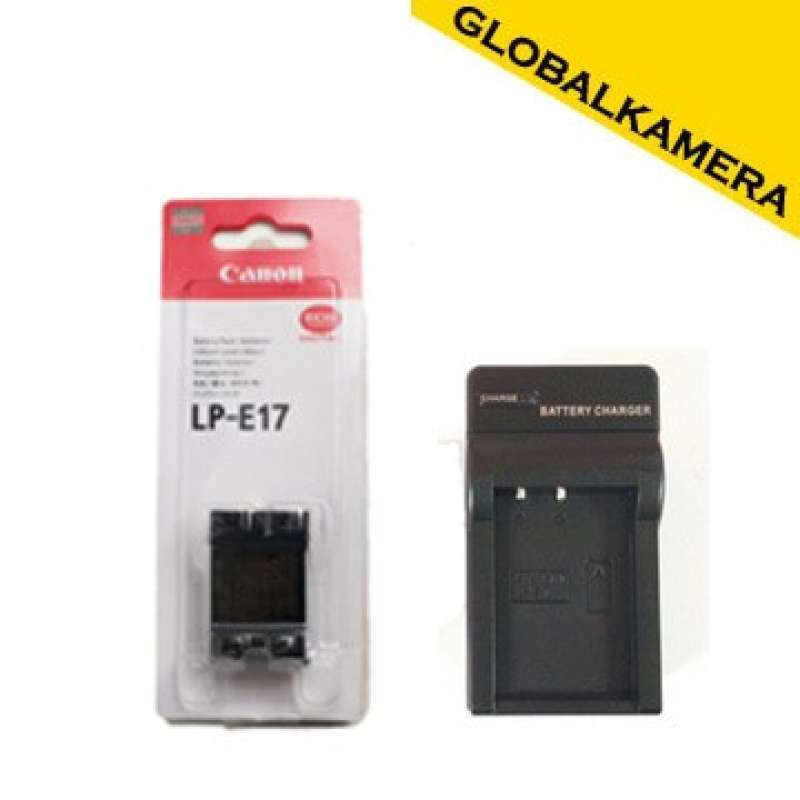 Promo Battery Lp E17 + Charger Diskon 23% Di Seller Mettaria Store ...
