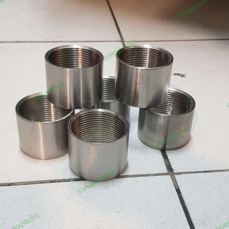 Promo Pipe Socket 4 Inch Class 150 Stainless Steel 304 Diskon 23% Di ...