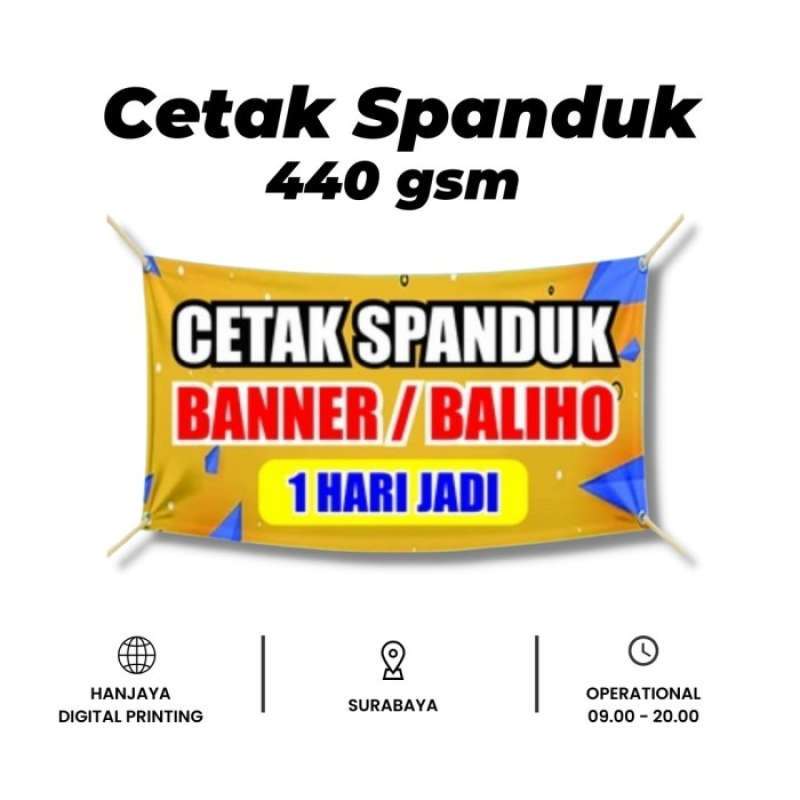 Jual Cetak Spanduk / Banner Korea 440 Gsm Murah (super Tebal) Di Seller ... Jual Cetak Spanduk / Banner Korea 440 Gsm Murah (super Tebal) Di Seller ...