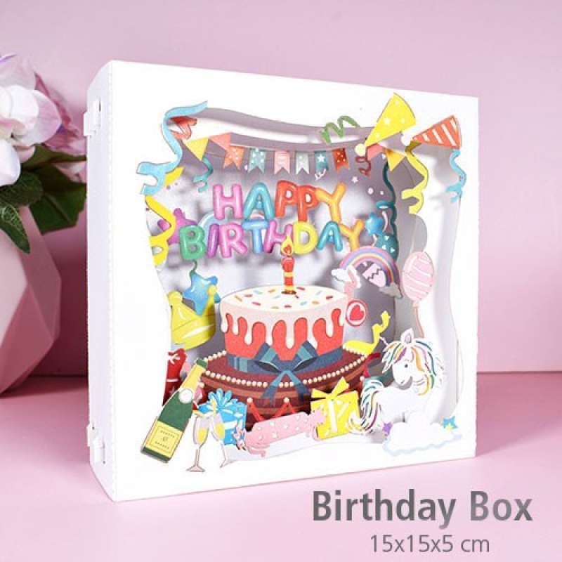 Jual Birthday Card 3d Popup Kartu Ucapan Ulang Tahun Di Seller Aghanim ...