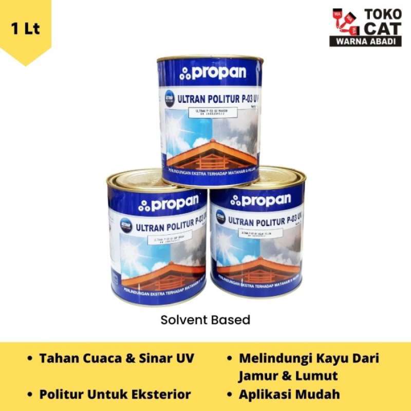 Jual Propan Politur Ultran Po3 1 Liter - Teak Di Seller Yama - Cengkareng Timur, Kota Jakarta ...