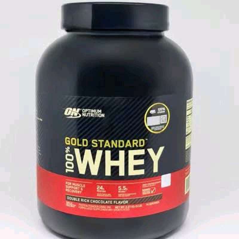 Jual Optimum Nutrition Gold Standard 100% Whey Protein 5 Lbs - Double Rich Chocolate Di Seller ...