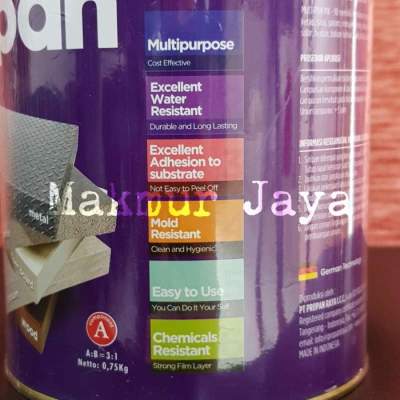 Jual Propan Multipox Mx-98 Cat Epoxy 1kg Mx98 - Light Alabaster Di ...