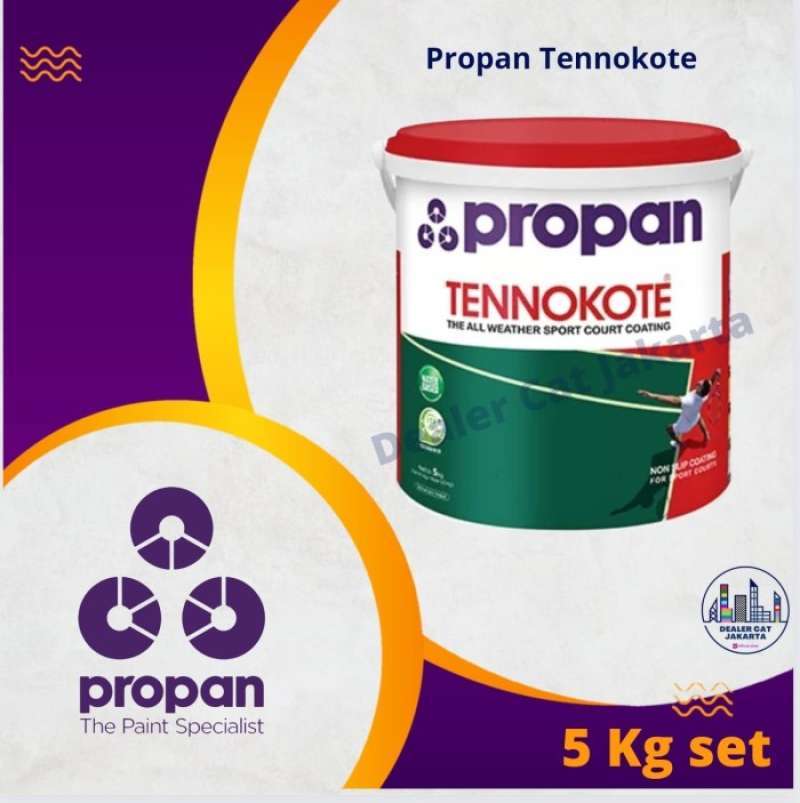 Jual Cat Lapangan Olahraga Propan Tennokote - 5 Kg Set - Dark Blue Di ...