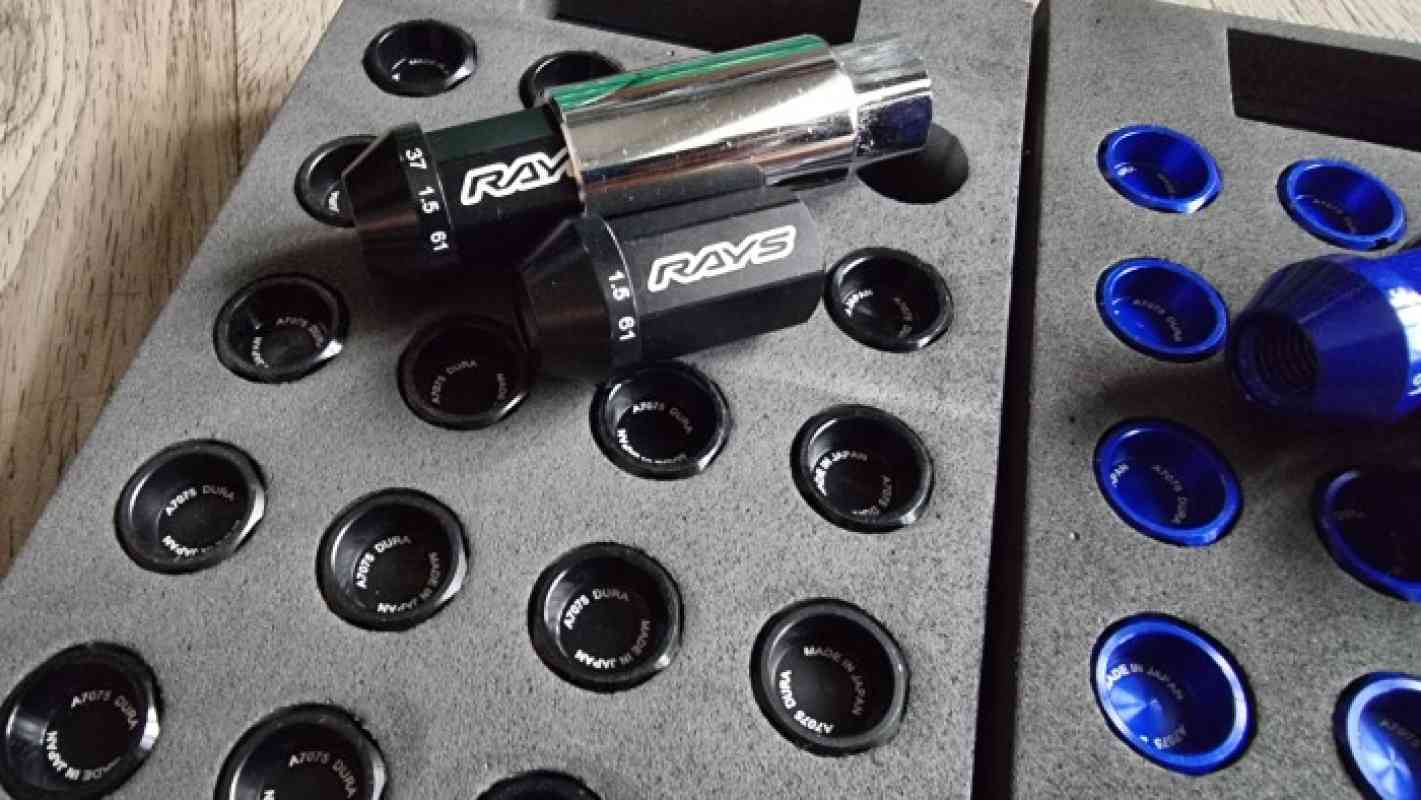 Jual Baut Roda/lug Nut Rays Duranuts L42 Replica M12x1.25 20pcs - Biru ...