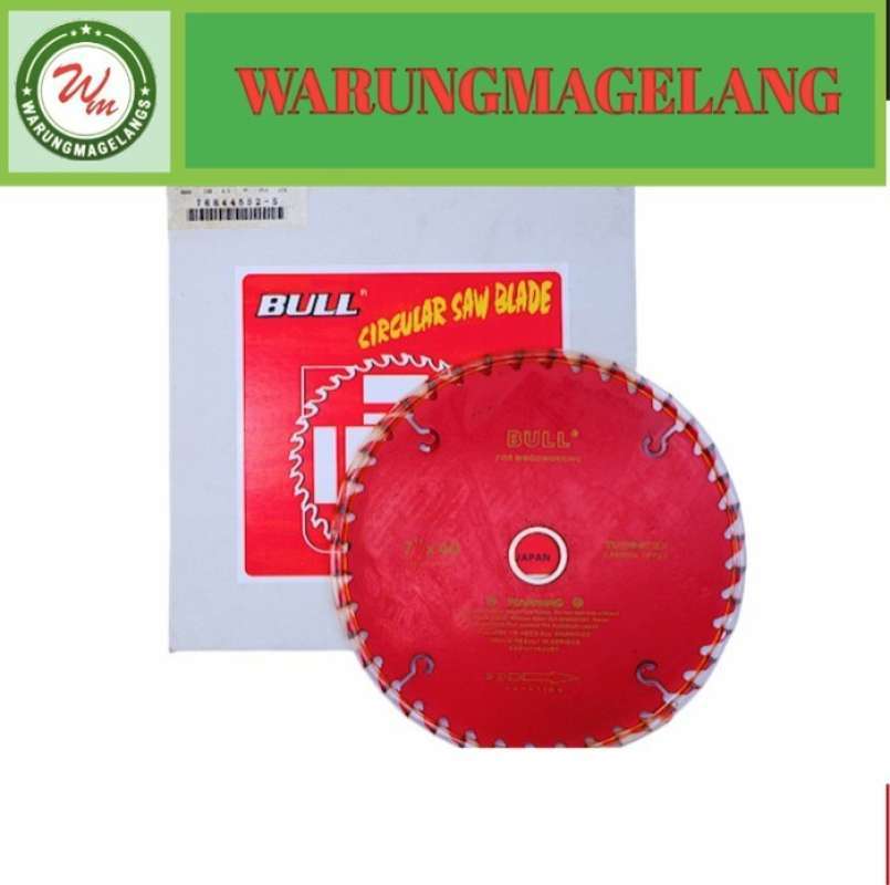 Jual Bull Circular Saw Blade Red Premium 8 Inch Mata Gergaji ...